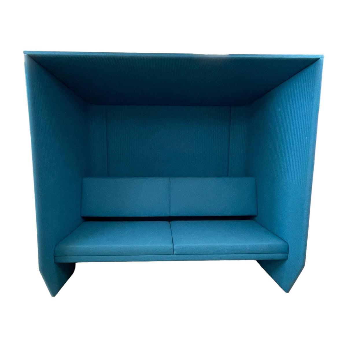 Refurbished BuzziHub Booth in Blue — Zero Office Furniture