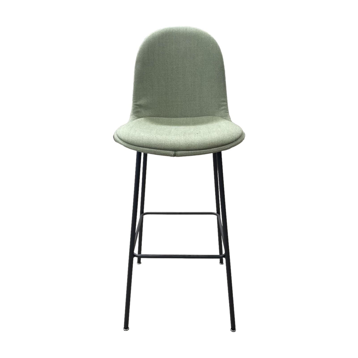 Refurbished Allermuir KIN Bar Stool in Green — Zero Office Furniture