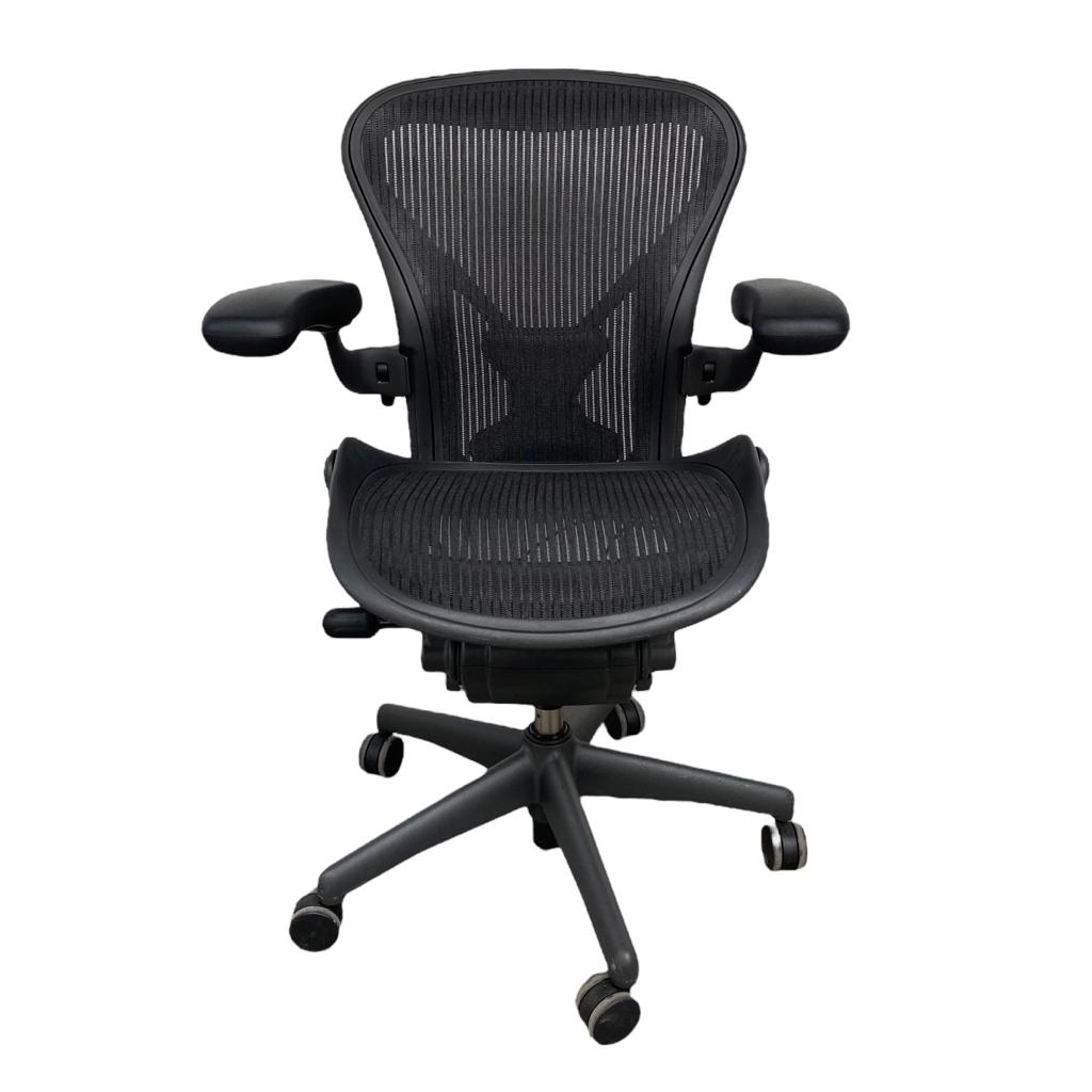 Refurbished Herman Miller Aeron A - Posturefit — Zero Office Furniture
