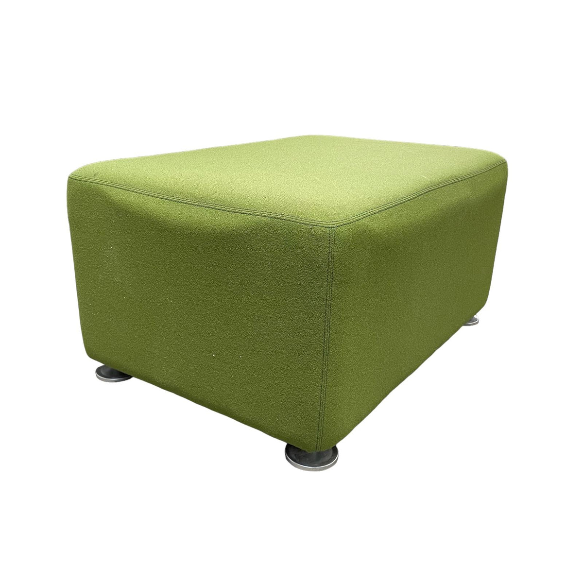 Refurbished Steelcase Pouf in Green - Zero