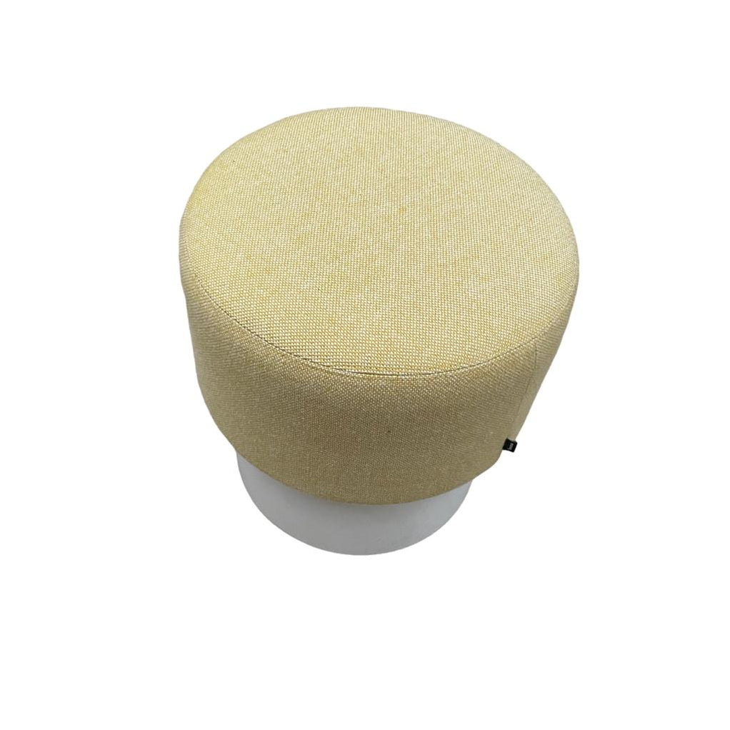 Refurbished Parcs Pop Up Stool - Yellow and White — Zero Office Furniture